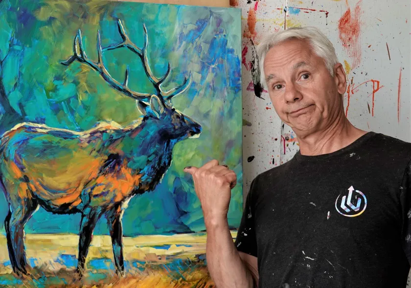 How to Paint Dynamic Animal Portraits | David Langevin