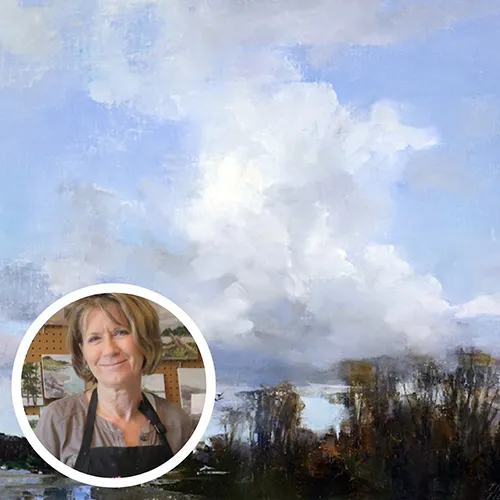 Paint Atmospheric Skies in Oil | Deborah Tilby