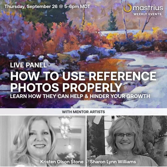 Live Panel: How To Use Reference Photos Properly - Mastrius Master Artists