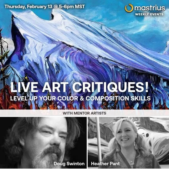 LIVE ART CRITIQUES! Level Up Your Color & Composition Skills - Mastrius ...